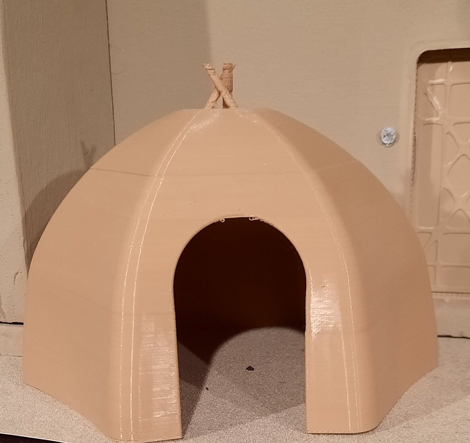 Tusken Raider Hut House Home as Seen in Star Wars on Tattooine Sand ...