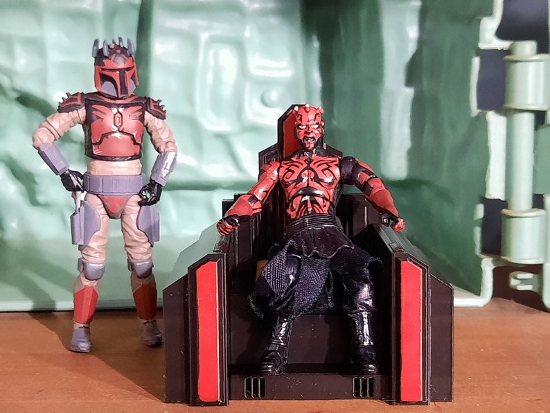 Star Wars Mandalorian Throne 3.75 Inch 118 Mandalore Figure - Etsy