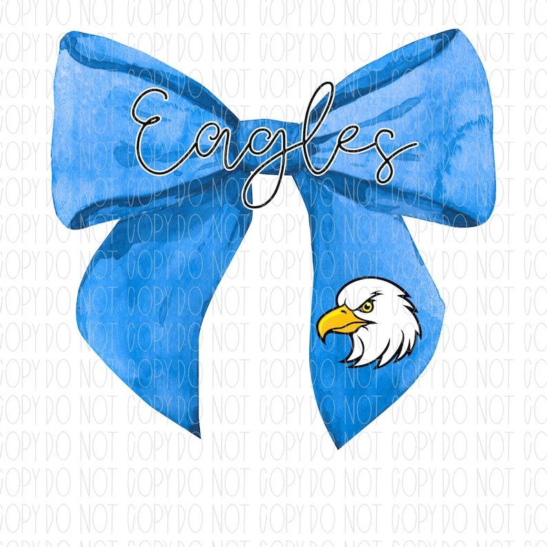 Eagles Mascot Coquette, Spirit Wear, Eagles, Blue, Mascot, Coquette ...