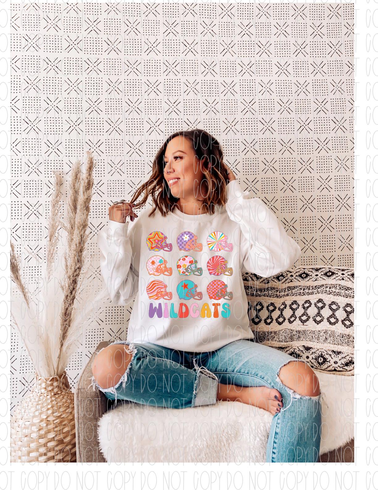 Custom Football, Funky Football Helmet, Retro Football Helmet, Football ...