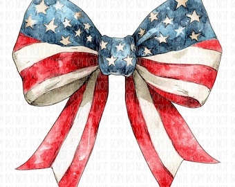 Patriotic Bow, Red White Blue, Girly 4th of July, America, Coquette Bow ...