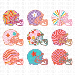 Funky Football Helmet, Retro Football Helmets, Retro Football, Girly ...