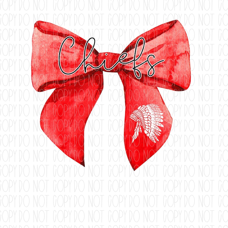 Chiefs Mascot Coquette, Spirit Wear, Chiefs, Mascot, Coquette ...