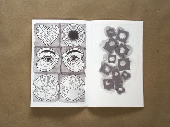 Maze: A Zine 32 Pages of Original Art by Jessica Lied | Etsy