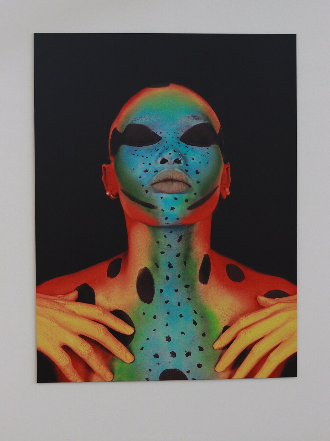Face Art Wall Painting - Etsy