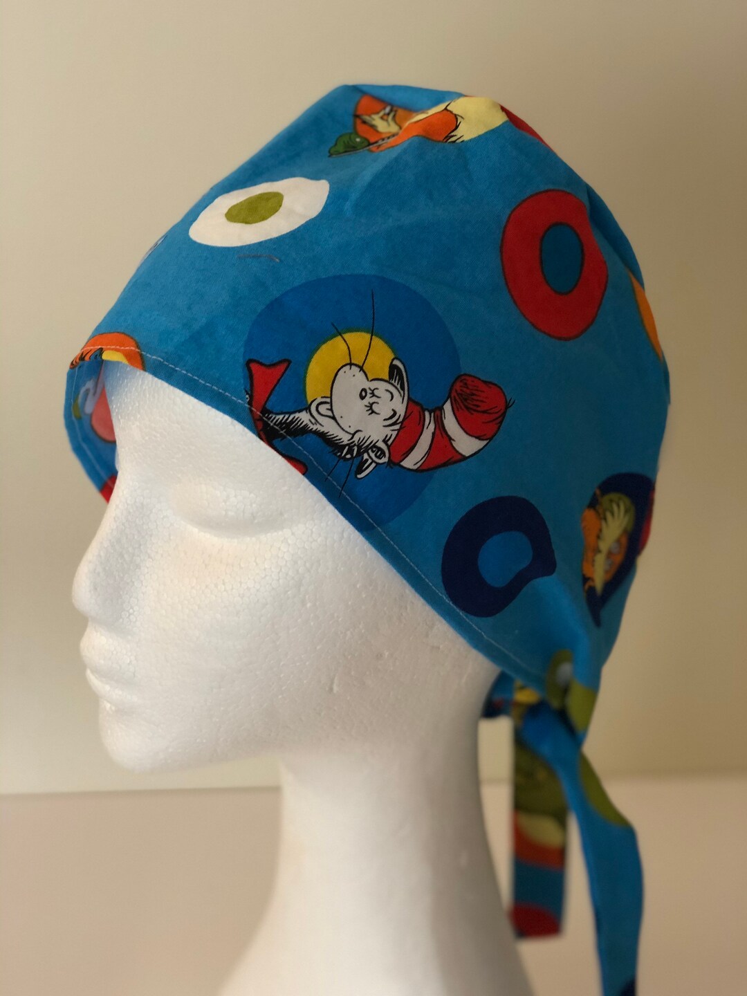 Scrub Hat, Dr Seuss Scrub Hat, Scrub Cap, Scrub Hat for Women, Cotton ...