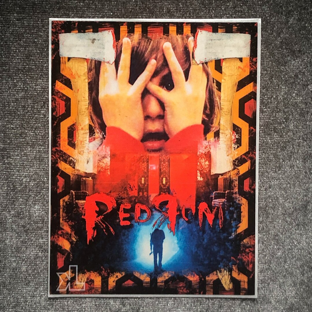 Horror Vinyl Sticker “REDRUM” - Horror | Sticker | Fun - Etsy