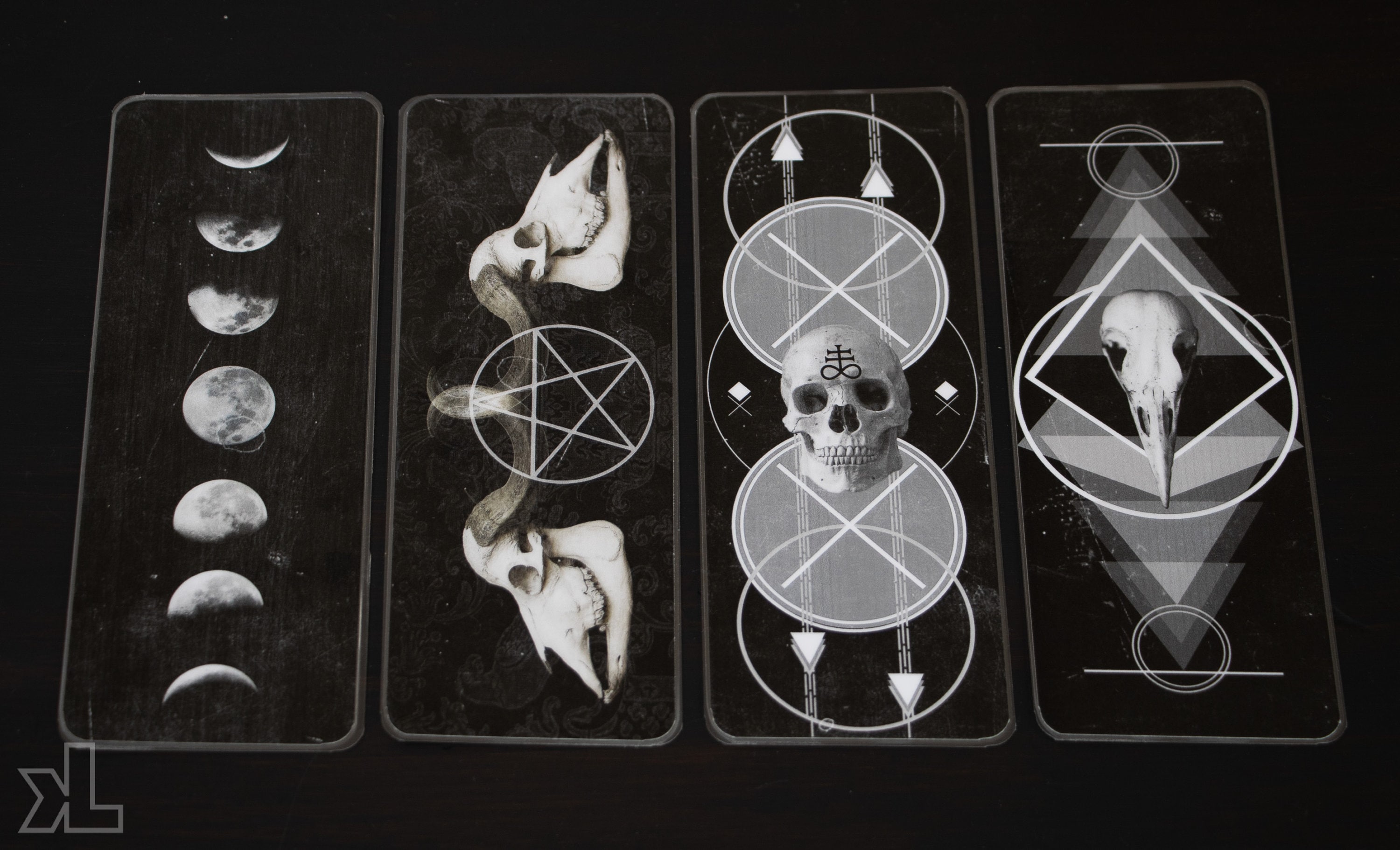 Bookmarks Dark Marks Series One Bookmarks - Etsy.de