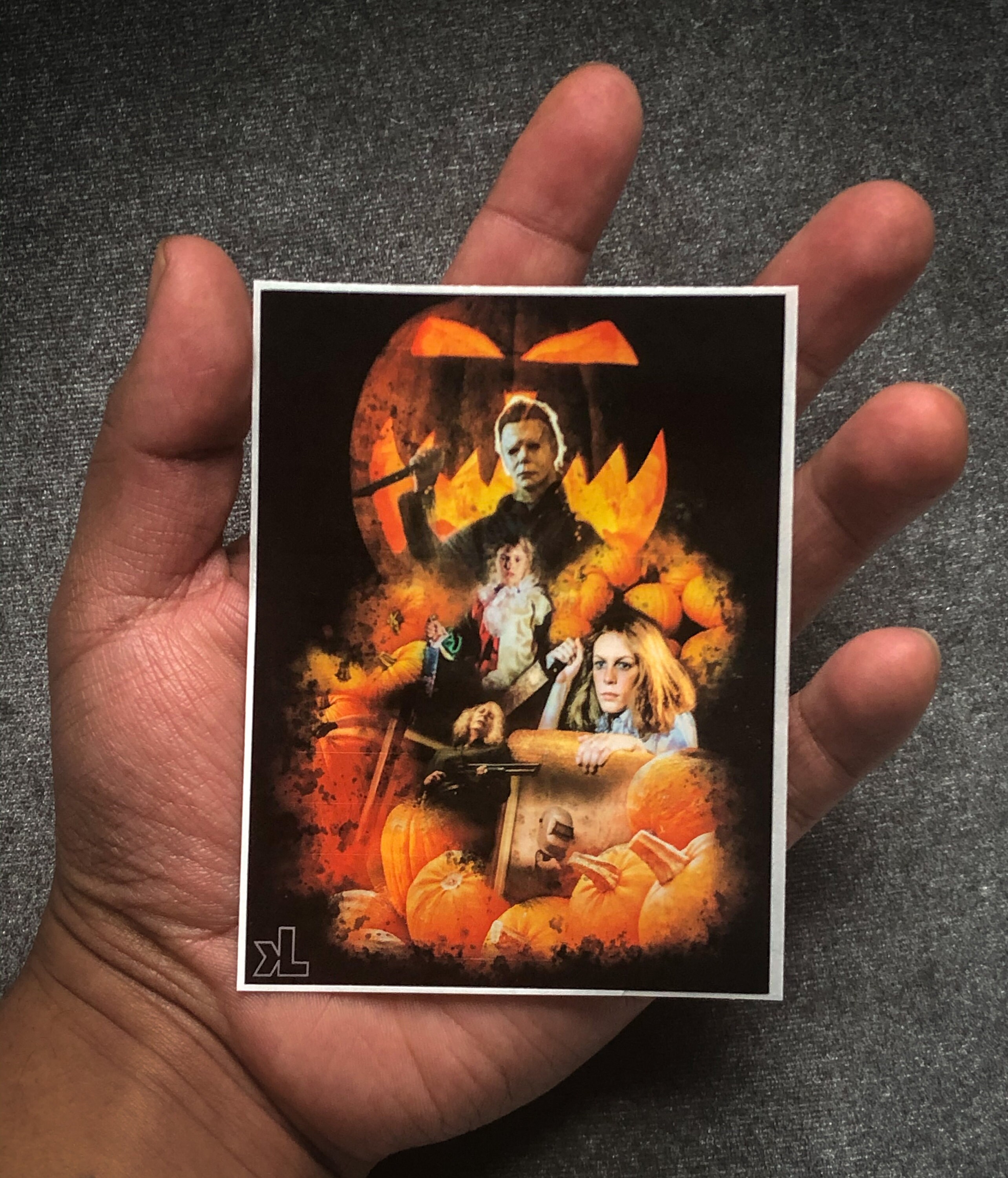 Horror Vinyl Sticker HALLOWEEN Horror Sticker Fun - Etsy.de