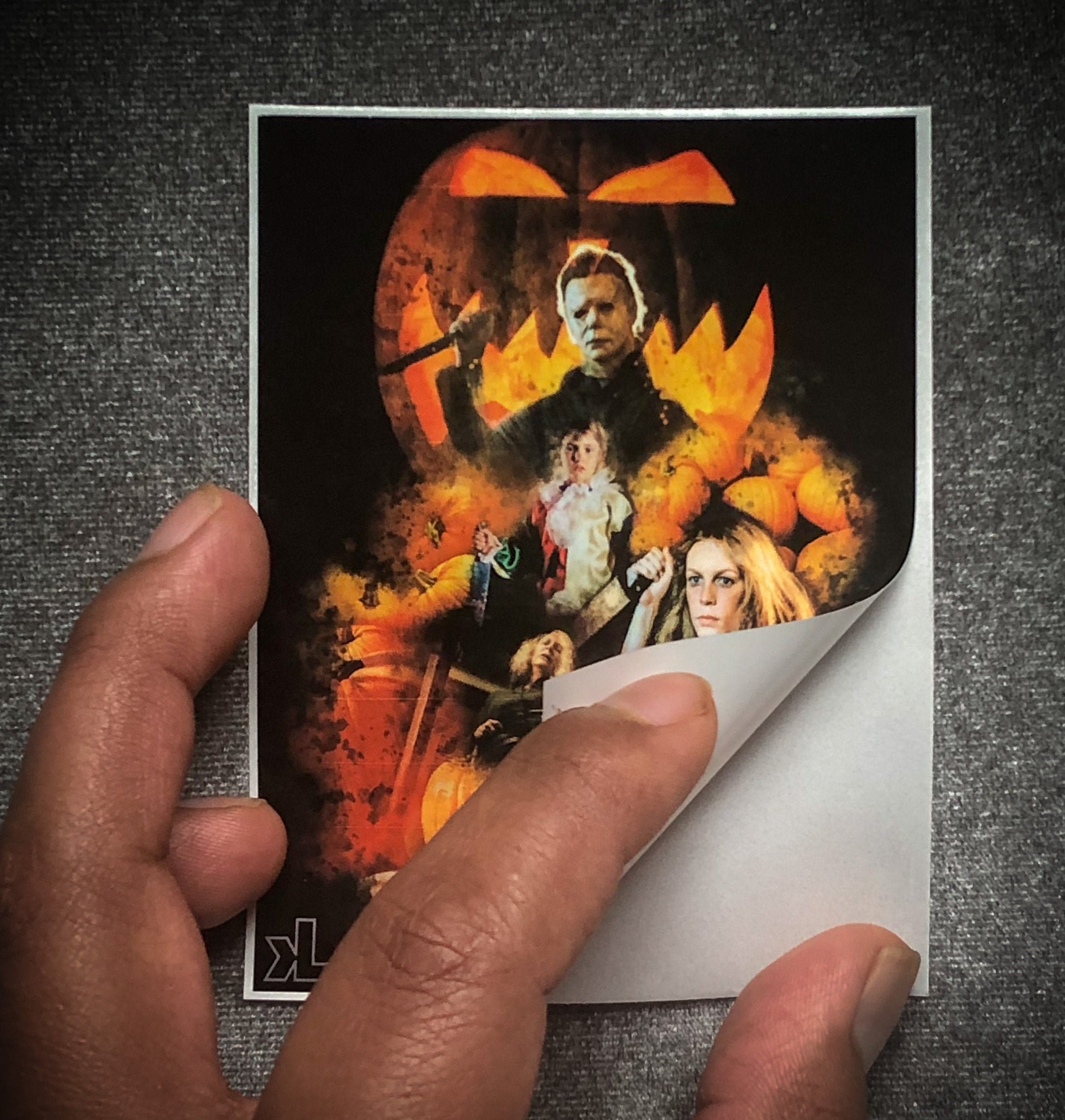 Horror Vinyl Sticker HALLOWEEN Horror Sticker Fun - Etsy.de