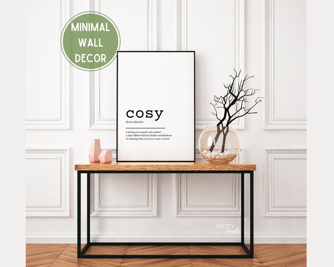 Cosy Definition Wall Art Printable Quote Art Instant Download Etsy cosy-definition-wall-art-printable-quote-art-instant-download-etsy