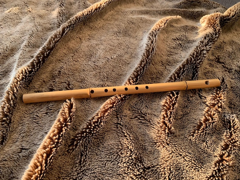 Large Native American Flute - Handmade Wood Carving - Brand New Musical ...