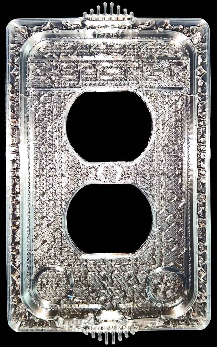 Ξspérer tri-king SCREWLESS Designer Wall Plate Socket Switch and Outlet ...