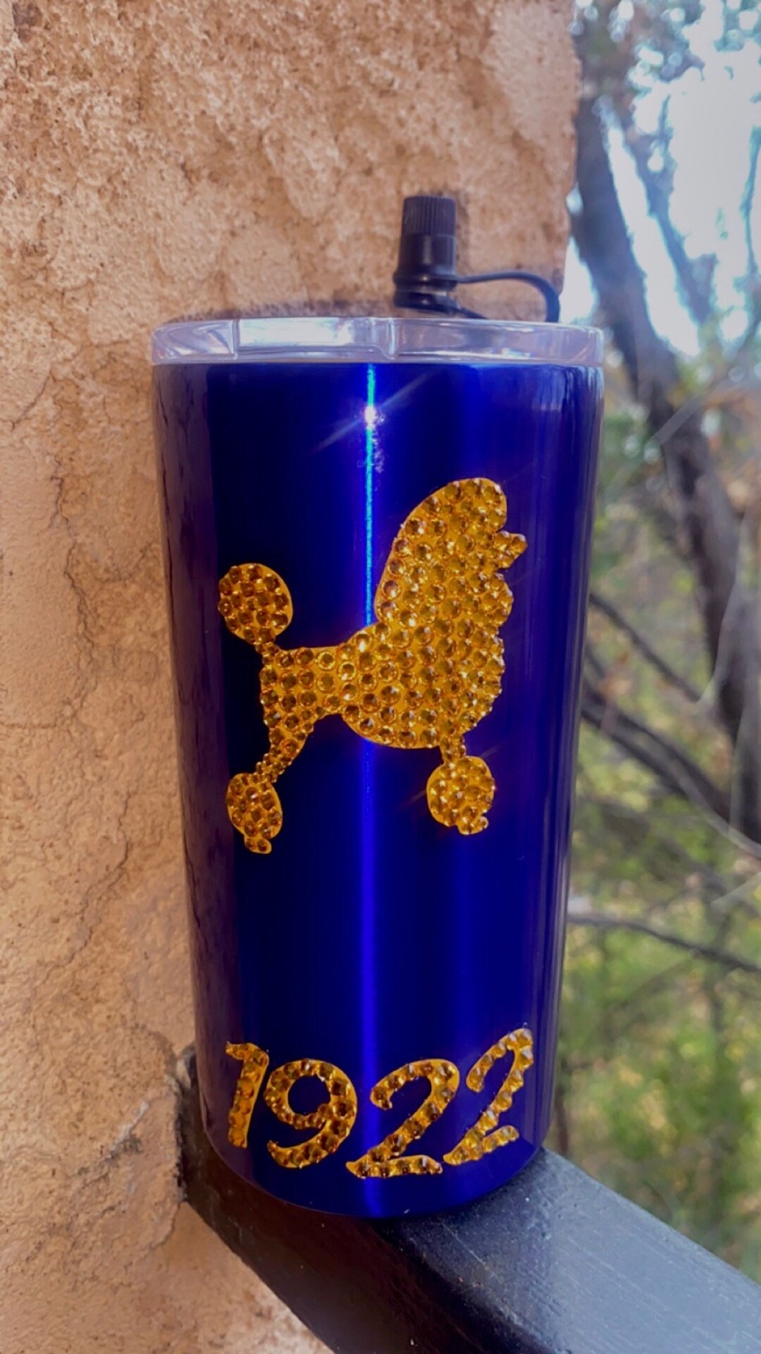 Sgrho Bling Tumbler 1922 Pretty Poodle Greek Letters - Etsy