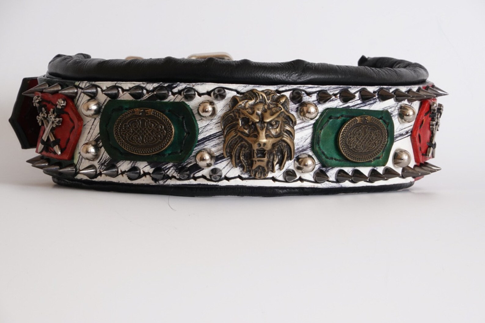 Italian Flag Collar Cane Corso Collar Italian Mastiff - Etsy
