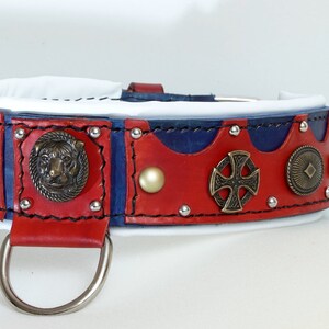 American Bully Leather Dog Collar Handmade Bully Collar - Etsy