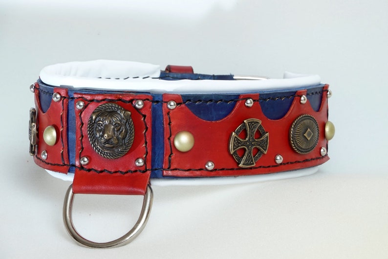 American Bully Leather Dog Collar Handmade Bully Collar - Etsy