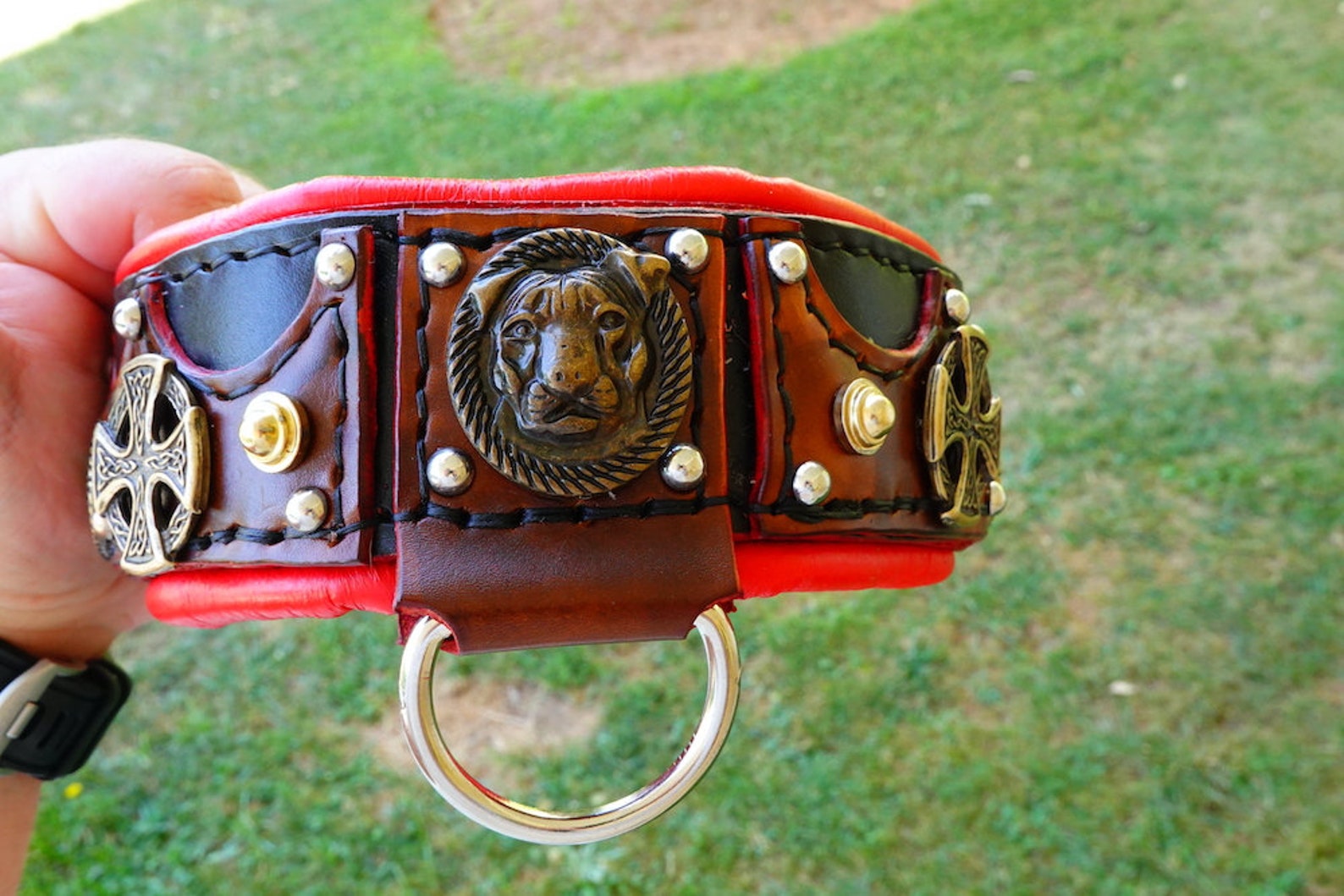 American Bully Leather Dog Collar Handmade Bully Collar - Etsy