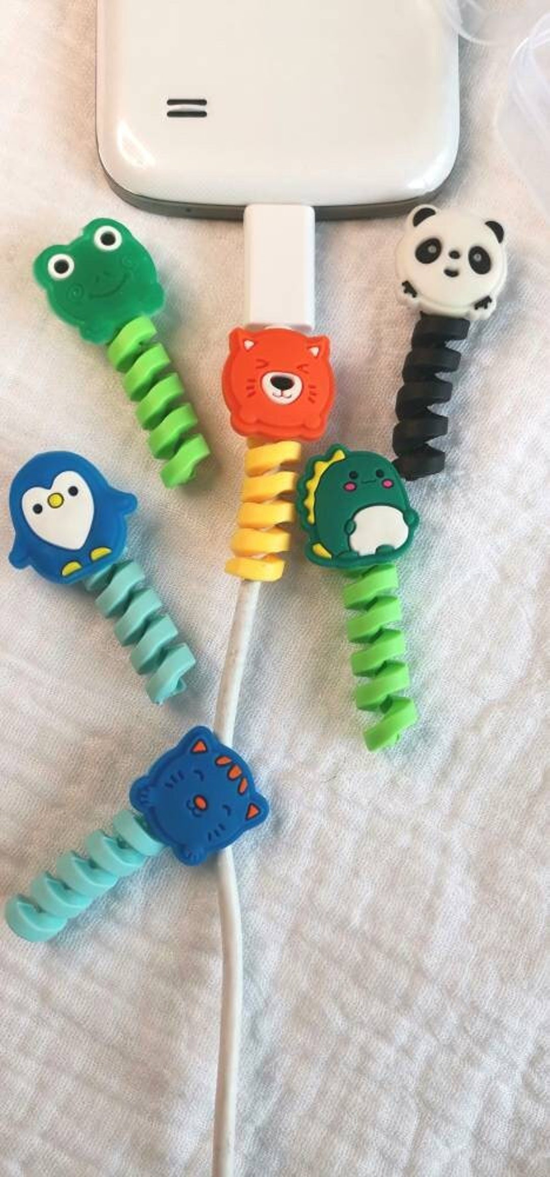 Kawaii Phone Cable Protector, Charger Cable Protector, Kawaii Phone ...