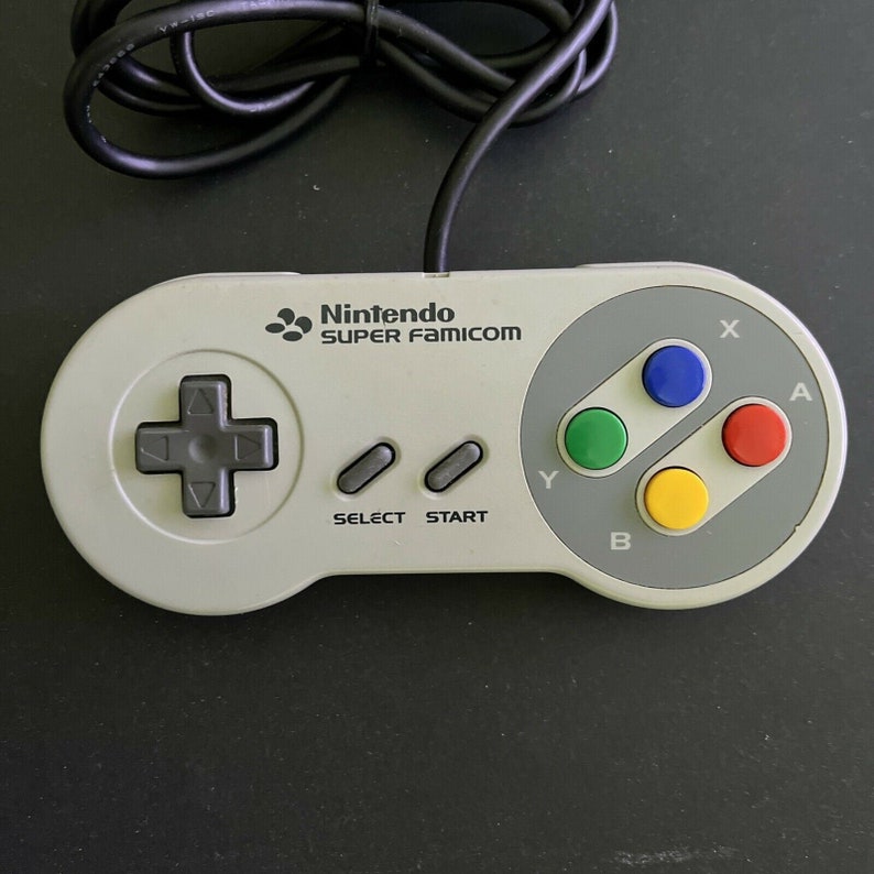 Genuine Official Nintendo SNES Super Famicom Controller - Etsy