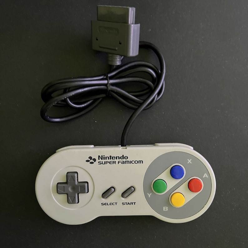Genuine Official Nintendo SNES Super Famicom Controller - Etsy