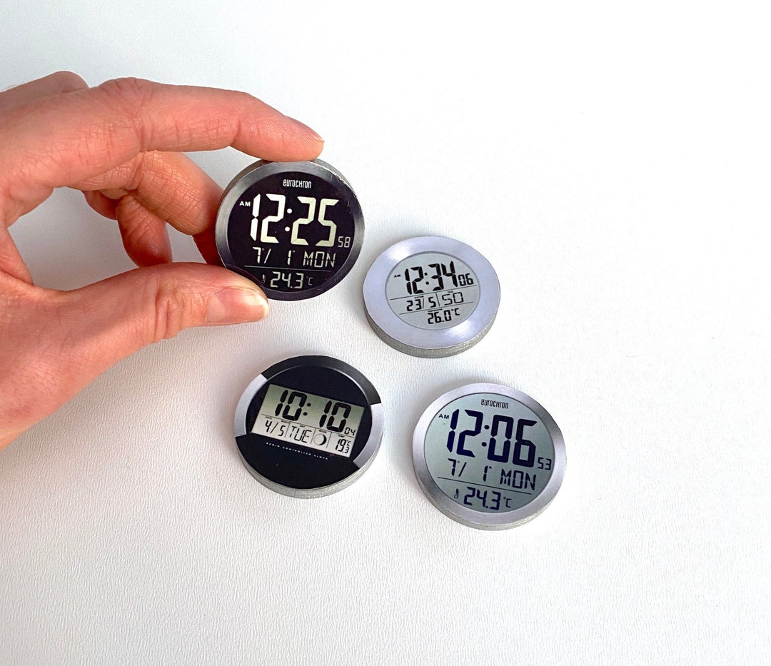 Miniature Wall Clock for Dollhouse Diorama Study Kitchen Miniature Wall ...