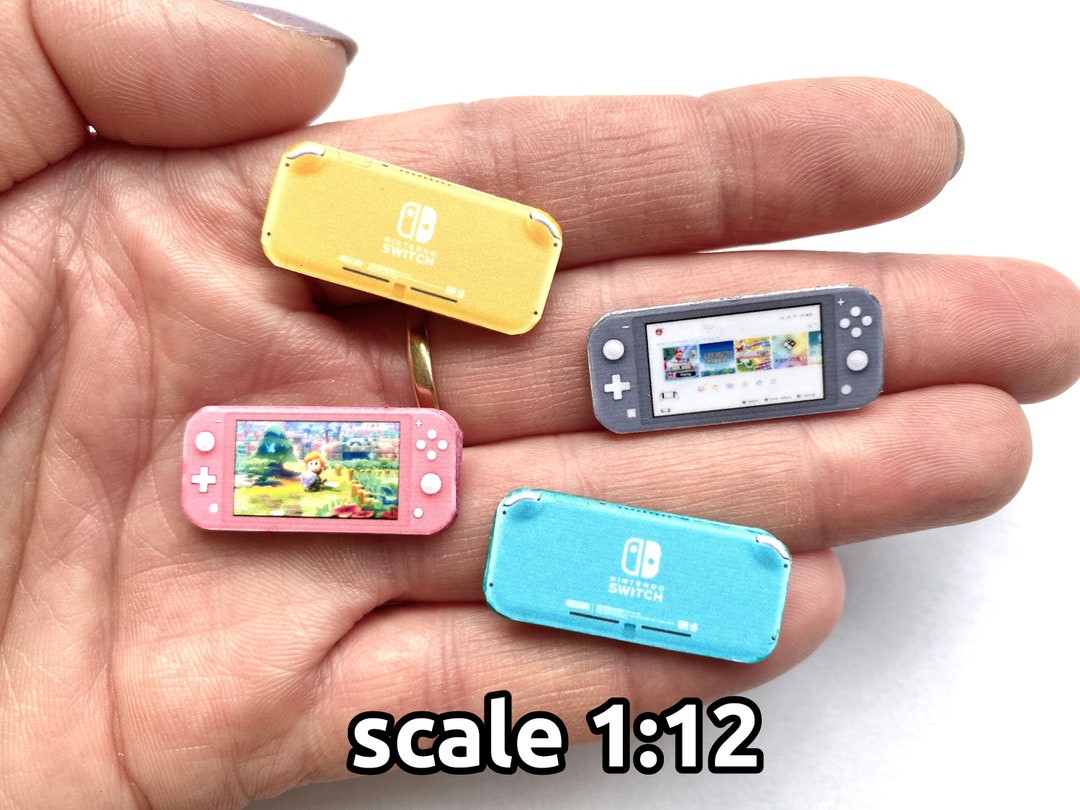 Miniature Nintendo Switch Console Scale 1:12 for Nendoroid Obtisu 11 ...
