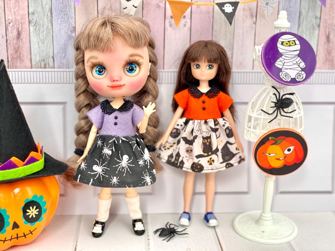 Halloween Dress for Middie Blythe Lottie Picco Neemo Odeco Nikki ...