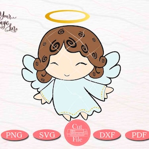 Sticker Angel Cut and Print File SVG DXF PNG Pdf | Etsy UK