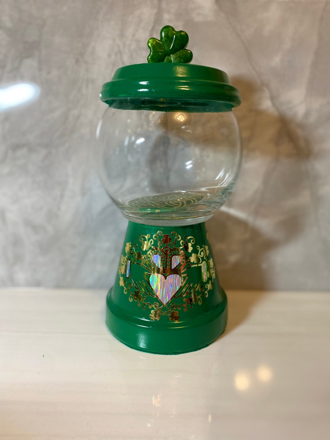 St. Patricks Day Candy Jar - Etsy