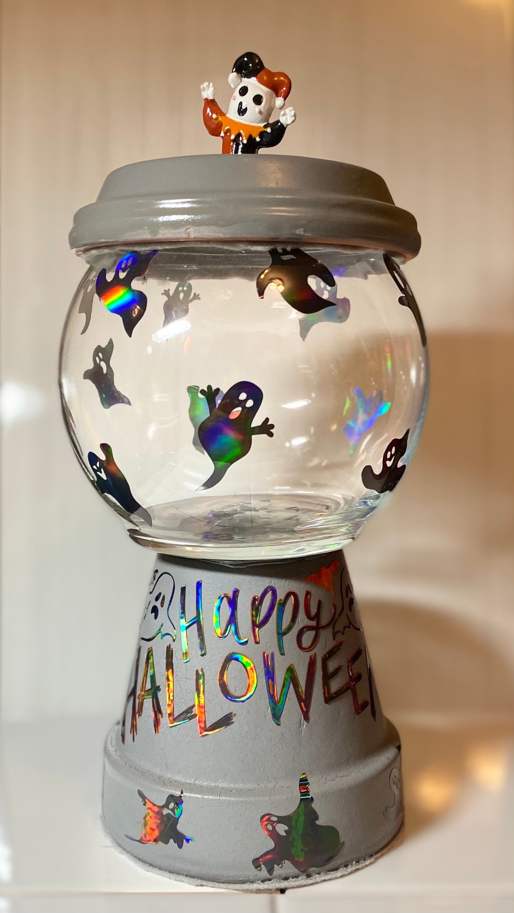 Halloween Candy Jar - Etsy