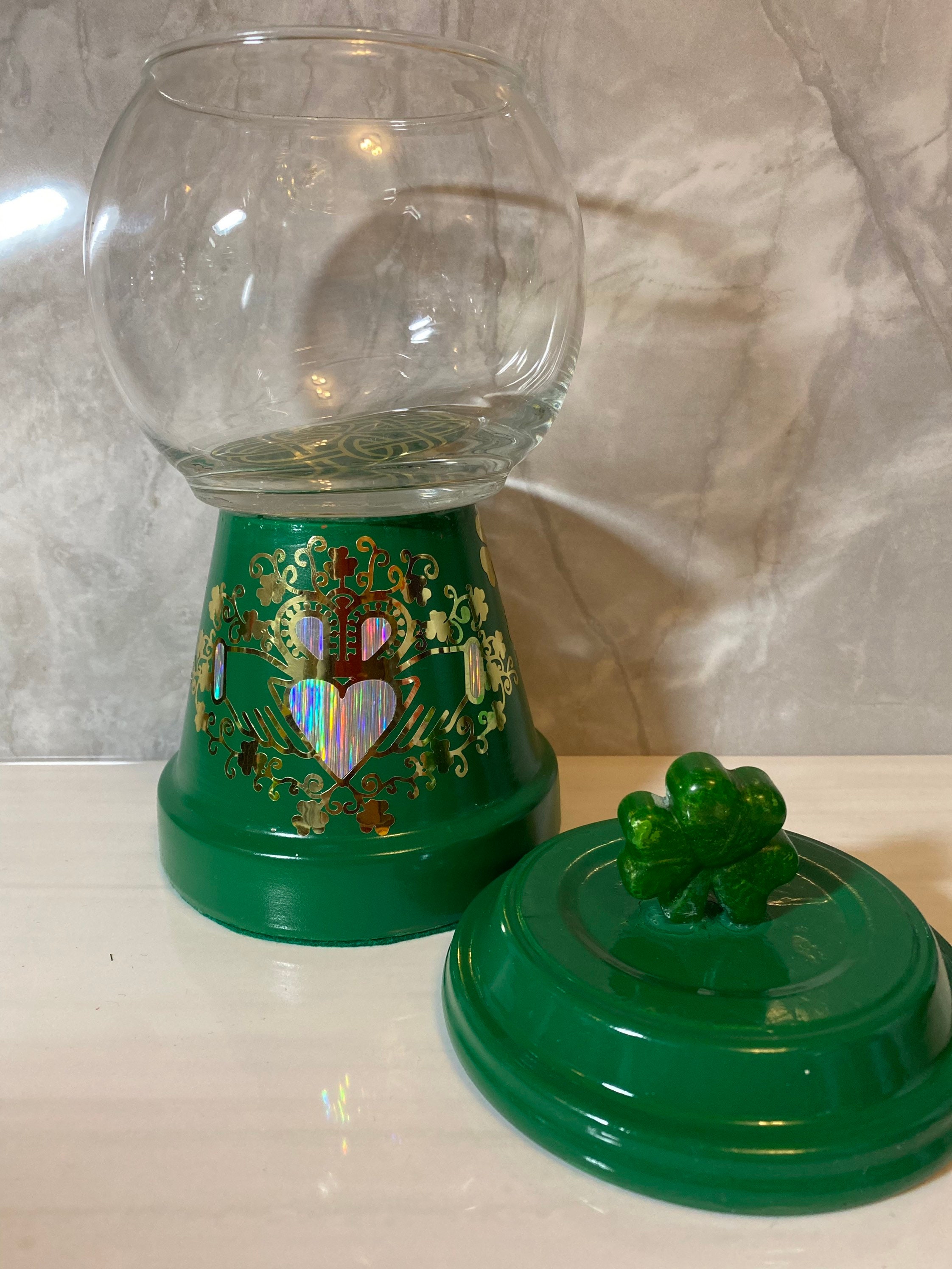 St. Patricks Day Candy Jar - Etsy