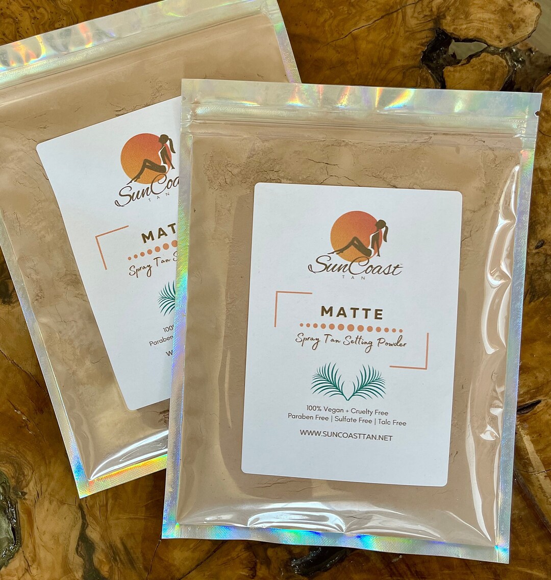 Spray Tan Finishing Powder MATTE Tanning Powder Spray Tan - Etsy