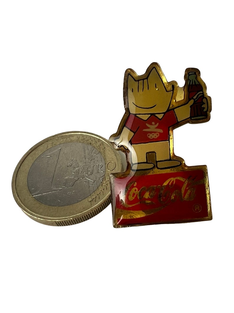 Vintage Coca Cola Pin, Barcelona Olympics Cobi Mascot, 1992 - Etsy