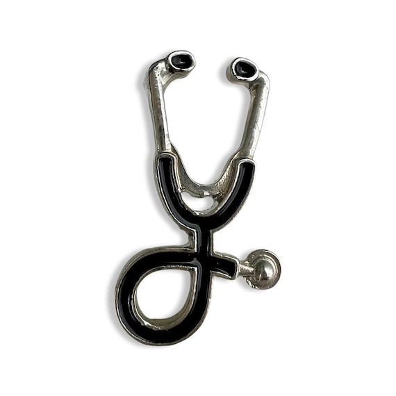Vintage Stethoscope Pin Gift for Medical Student Doct… - Gem