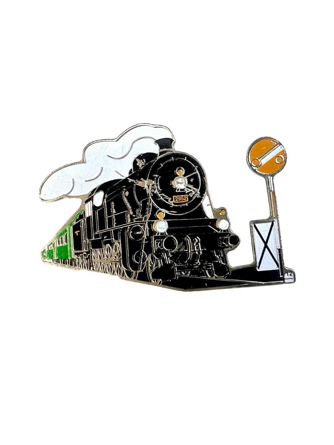 Railway TRAIN Enamel Pin, Vintage Badge, Gift Train Buff, Tie Pin ...