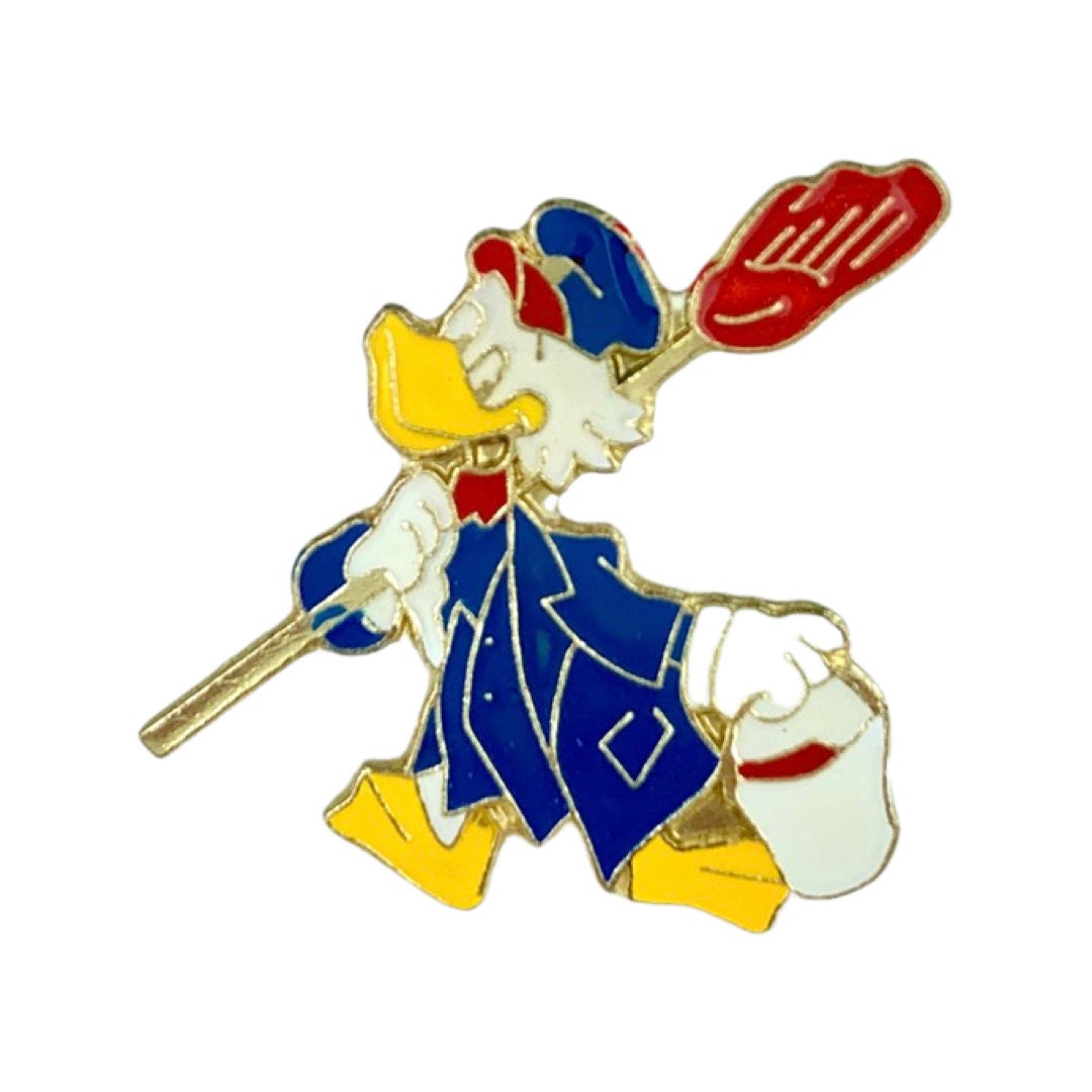 Vintage DONALD DUCK Grandpa Duck Pin Classic Disney Cartoon Pin, Gift ...