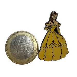 Vintage Belle Enamel Pin, Beauty and the Beast Disney Collector Gift - Etsy