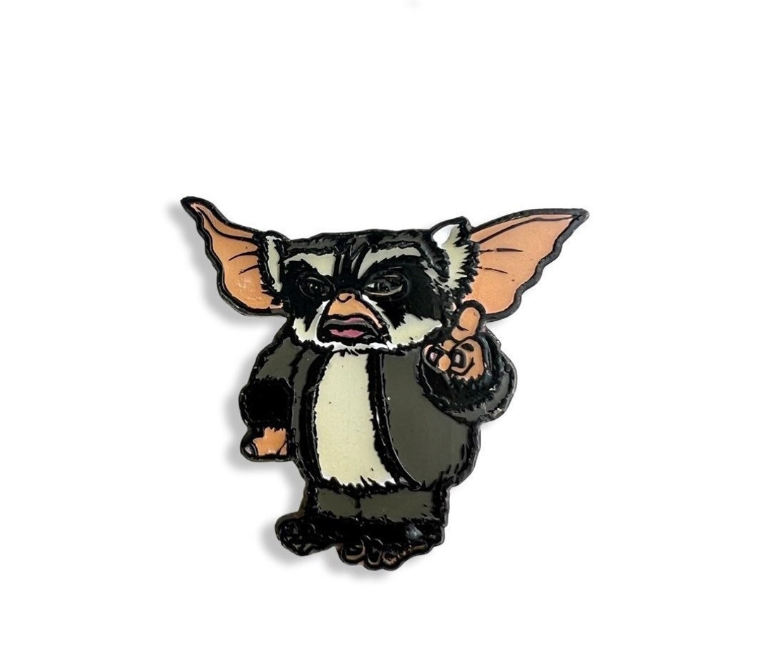 True Vintage George Gremlin Pin, 1989 the Gremlins Movie Pin Classic ...