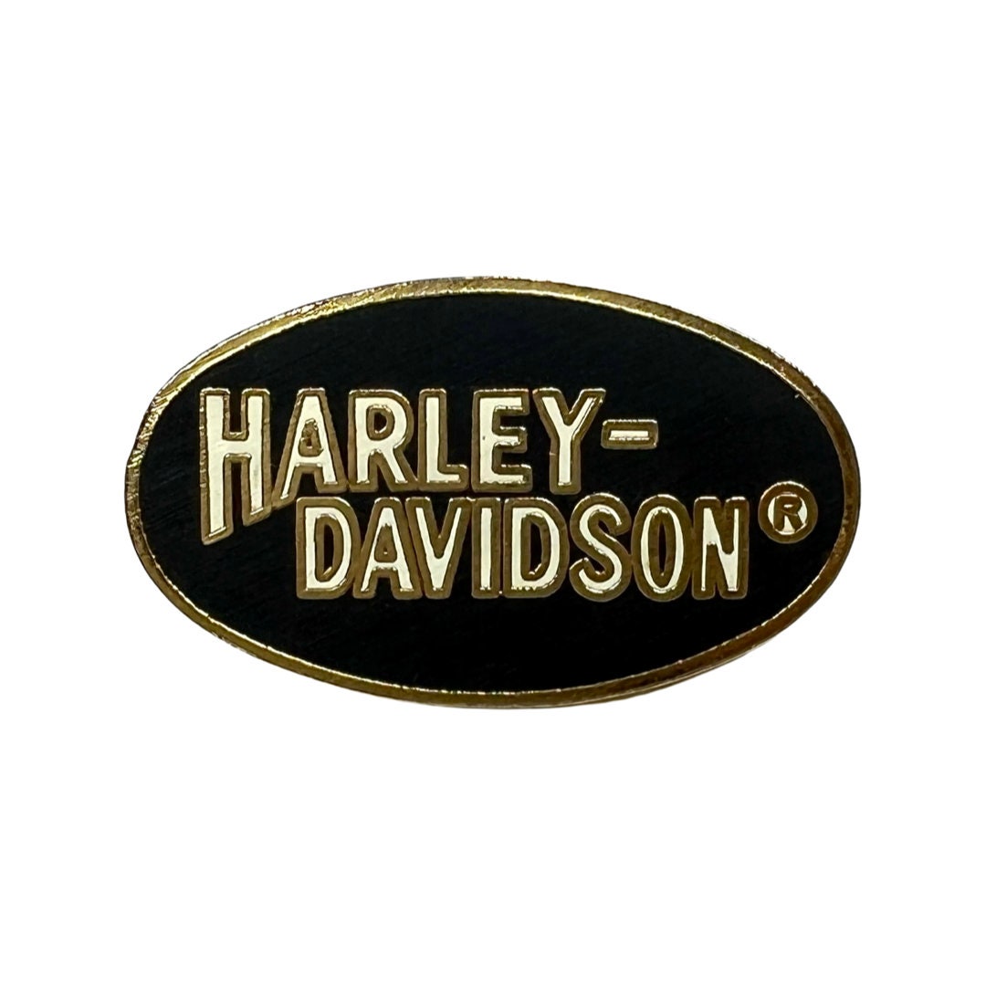 Vintage HARLEY DAVIDSON Lapel Pin Pinback Button Gift for Biker - Etsy