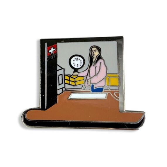 Vintage POSTAL WORKER Pin, KEY Worker Badge. Gift for… - Gem