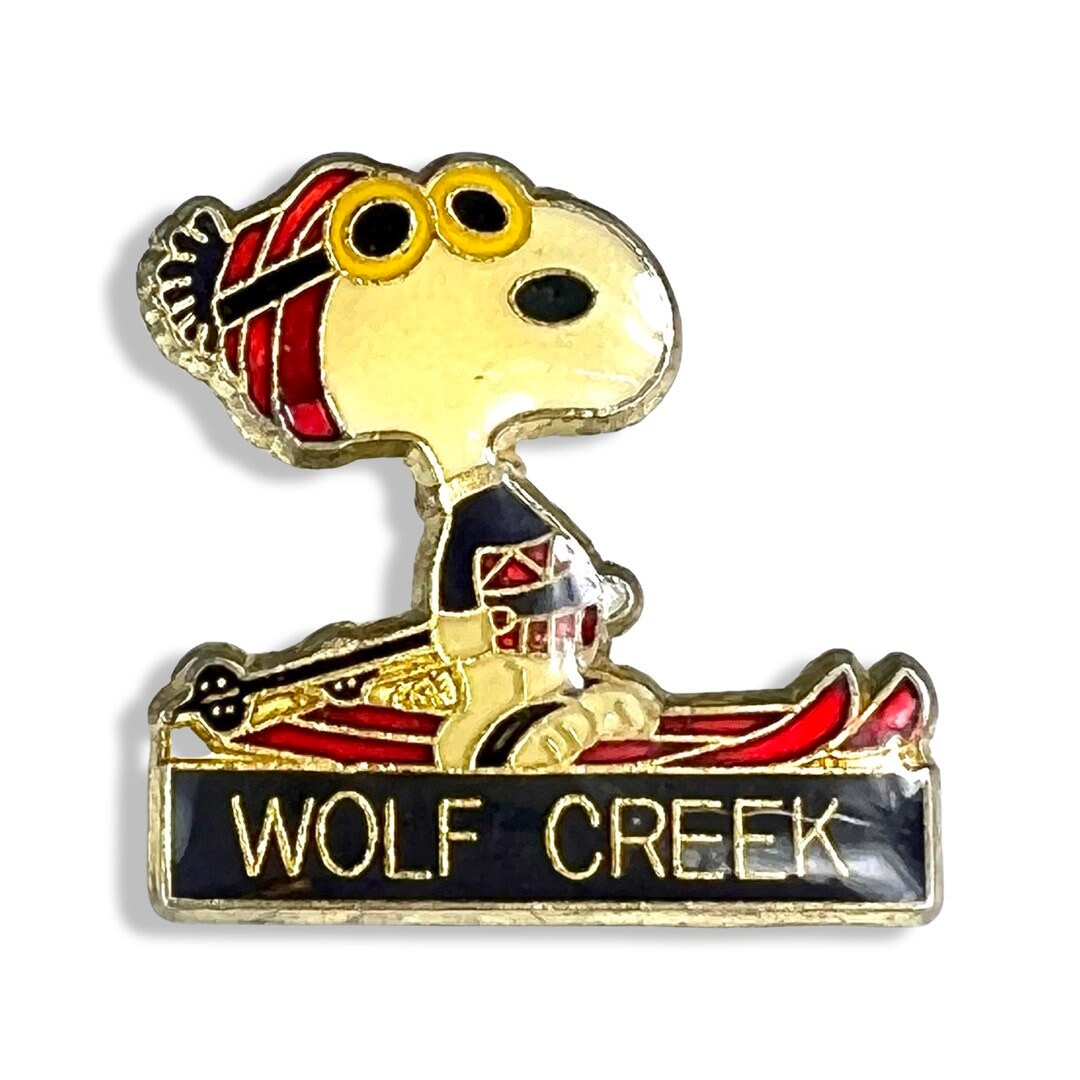 Snoopy Ski Pin Enamel Lapel Pin Badge, Cute Gift for Skier - Etsy
