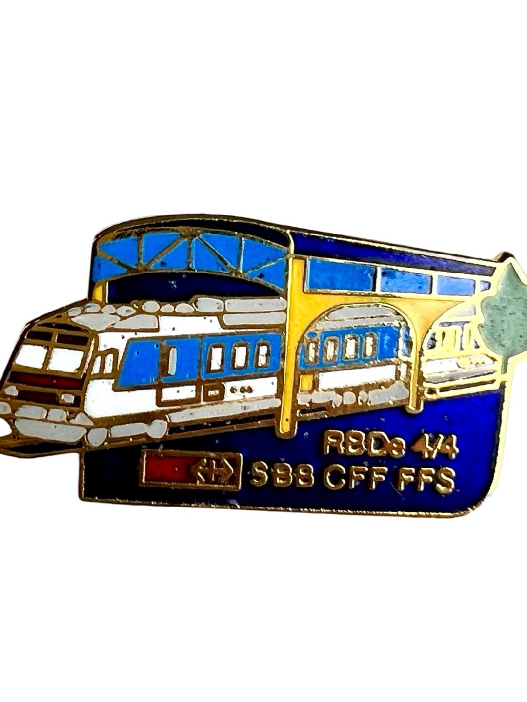 Vintage Swiss Train Pin, Gift for Train Buff Model Train Collector, SBB ...