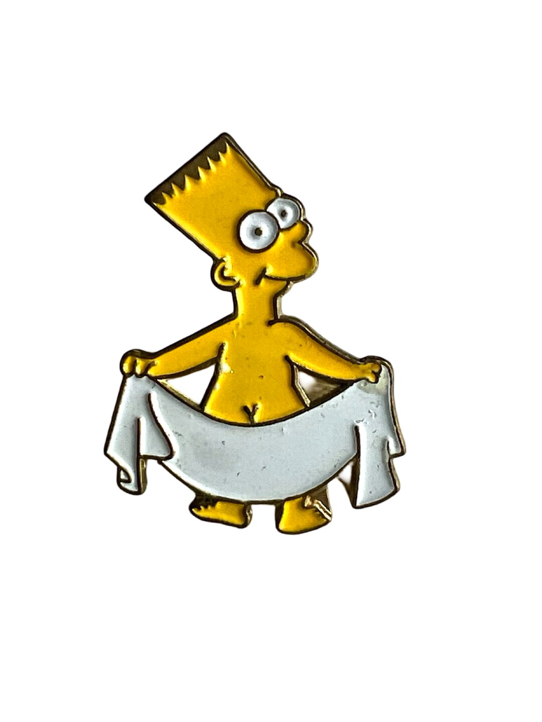 Vintage BART SIMPSON Pin, 90s Enamel Pin Badge Pinback Button - Etsy