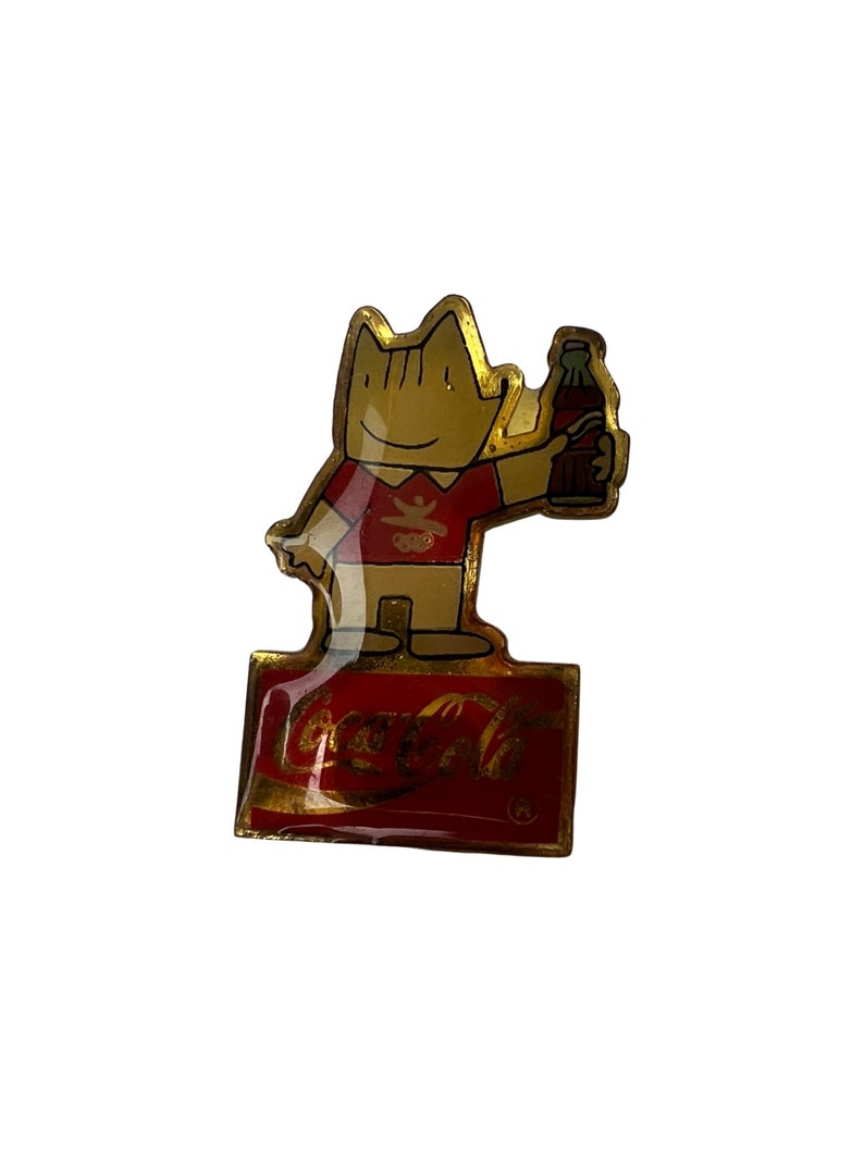 Vintage Coca Cola Pin, Barcelona Olympics Cobi Mascot, 1992 - Etsy
