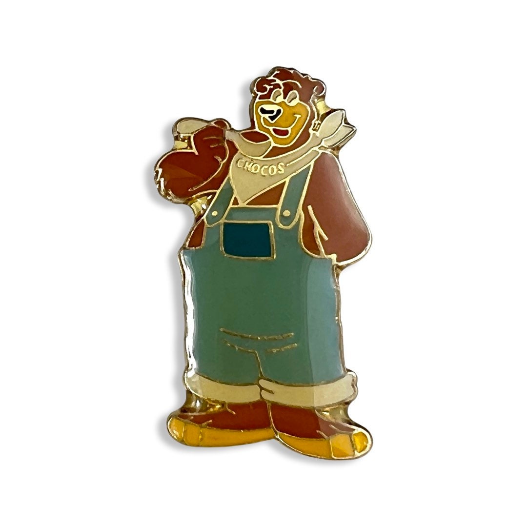 True Vintage KELLOGG'S CHOCO the BEAR Pin 1993, Breakfast Cereal Pin ...