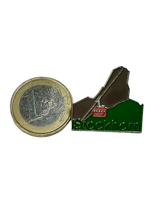 Vintage Stockhorn Berner Oberland Cable Car Lapel Pin… - Gem