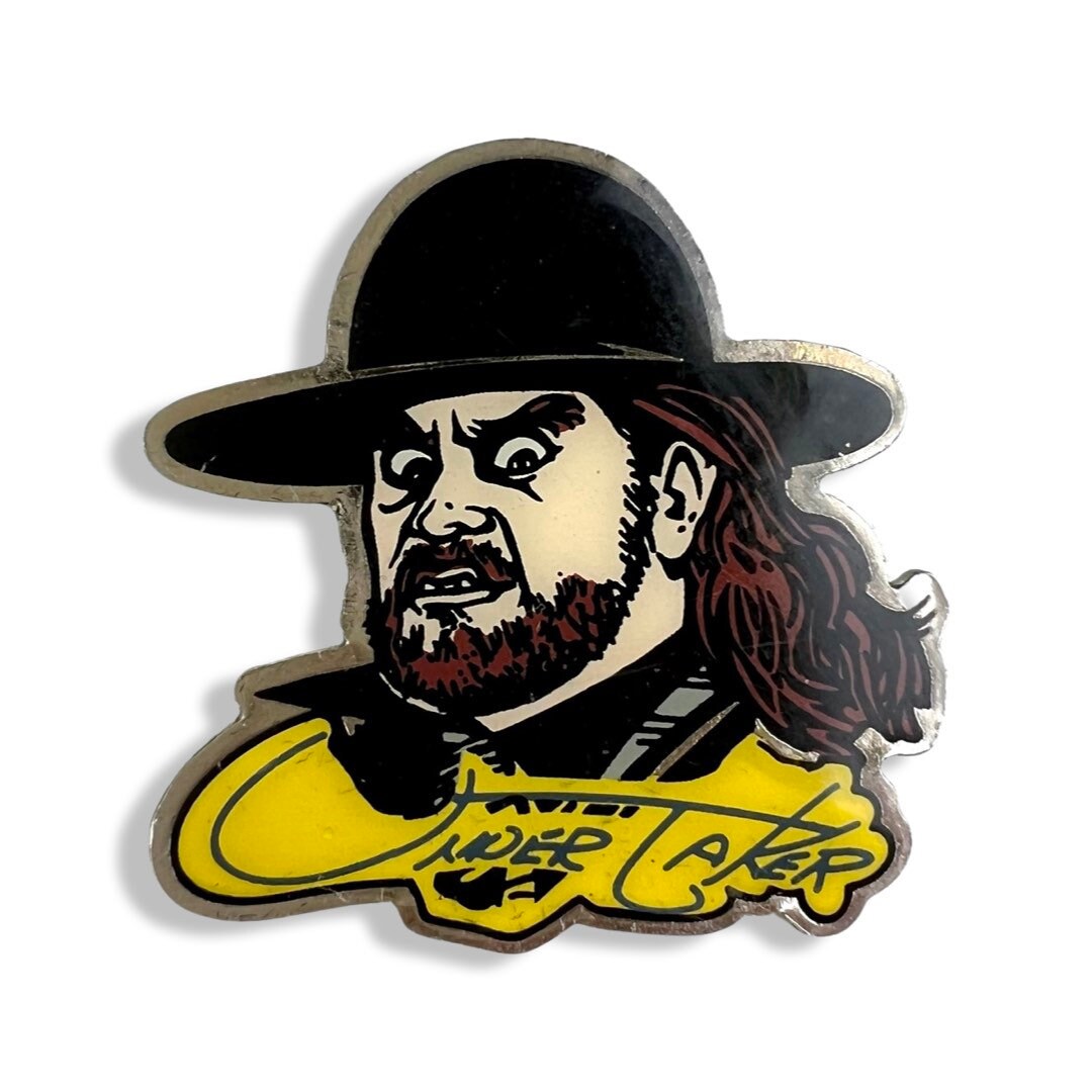 True Vintage the Undertaker Pin 1993 Titan Sports. - Etsy