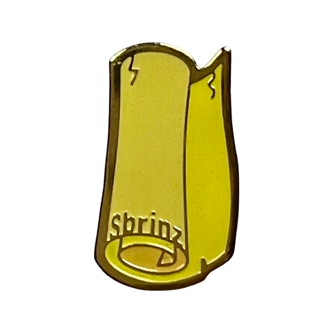 Vintage Swiss SBRINZ Cheese Pin, Miniature Food Pin, Swiss Switzerland ...