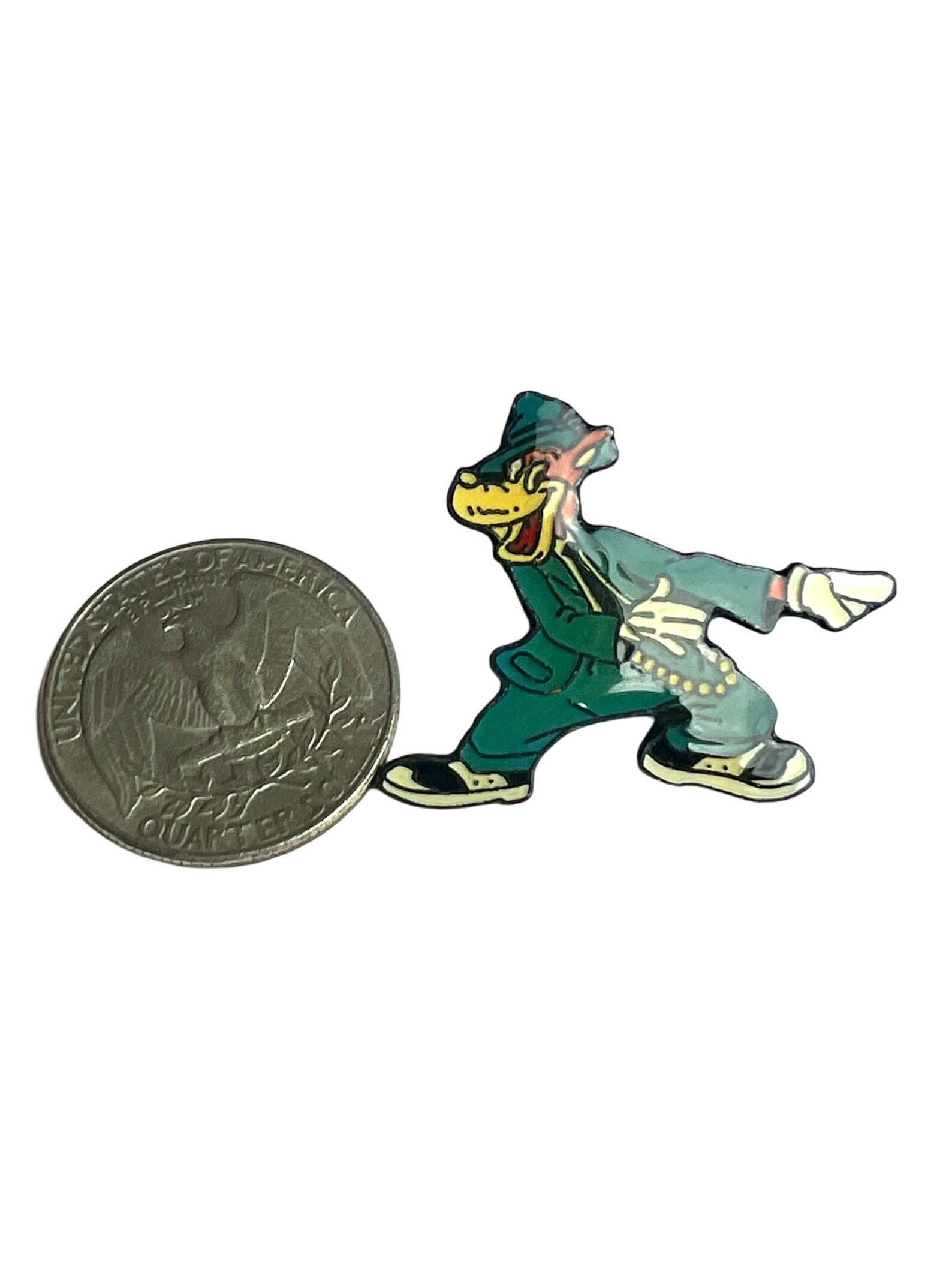 Vintage Slick Joe Mcwolf From Droopy Cartoon Pin - Etsy